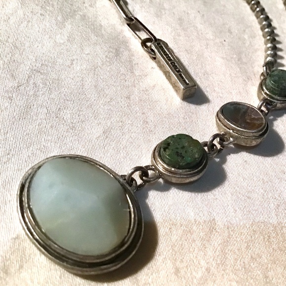 Kenneth Cole | Jewelry | Vintage Natural Stone Necklace | Poshmark